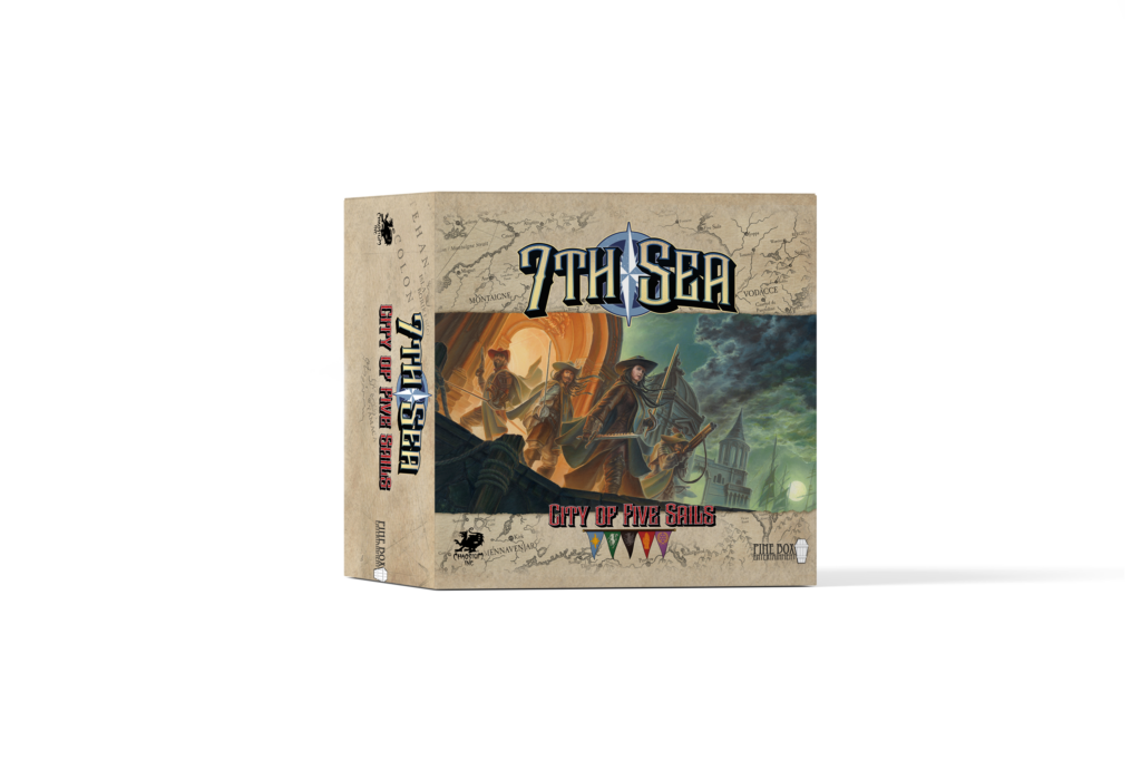 7th Sea: City of Five Sails - Pine Box Entertainment