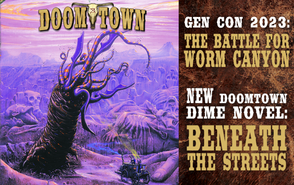 Doomtown @ Gen Con 2023: The Battle for Worm Canyon - Pine Box ...